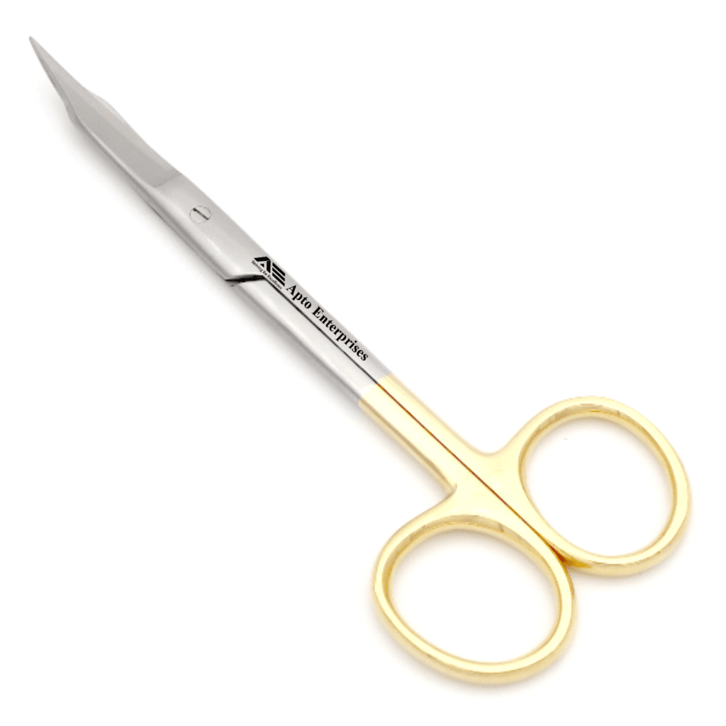 Iris Scissor Cvd. SC Serr. 11.5cm – Apto Enterprises